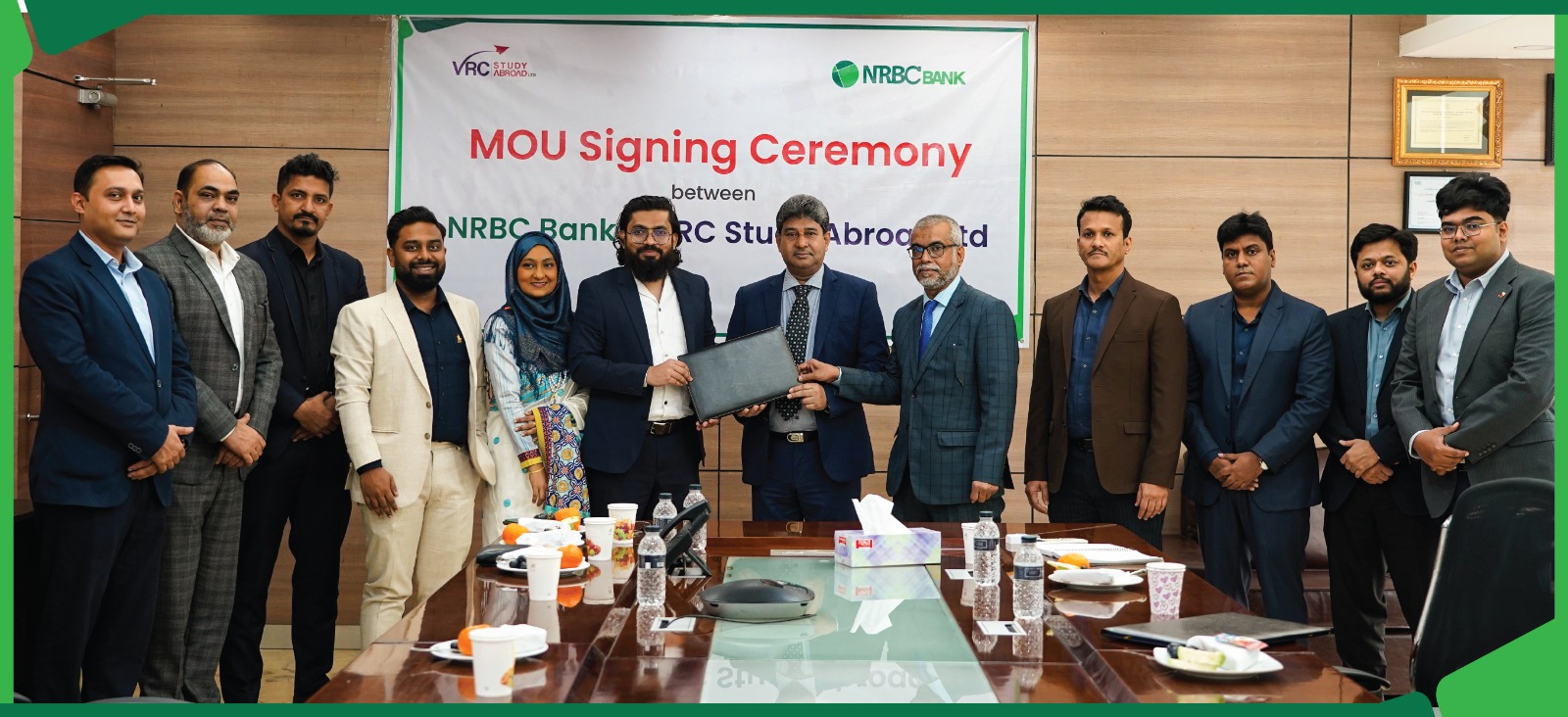 NRBC Bank PLC tied up with VRC Study Abroad Limited